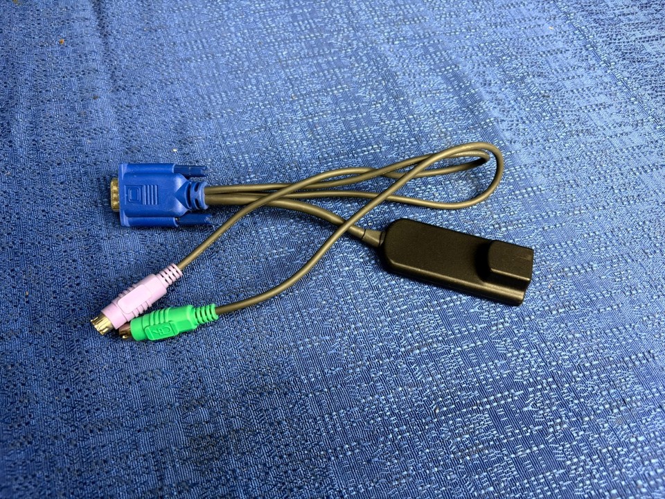 Avocent DSRIQ-PS2 520-255-002 PS2 KVM Server Interface Cable Adapter ...