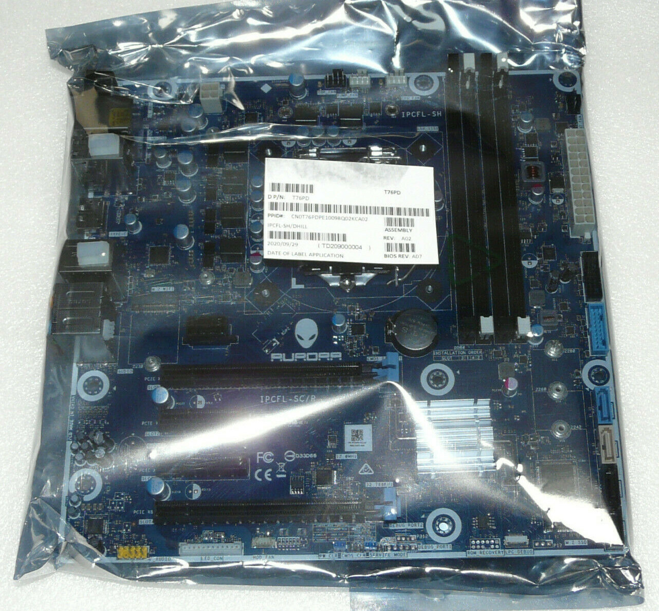 BRAND NEW GENUINE ALIENWARE AURORA R9 MOTHERBOARD LGA1151 T76PD 0T76PD ...