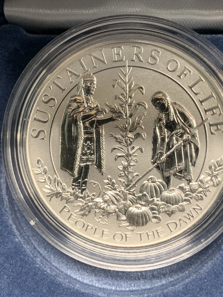 2020 MAYFLOWER 400th ANNIVERSARY SILVER “REVERSE PROOF ” US MINT MEDAL ...