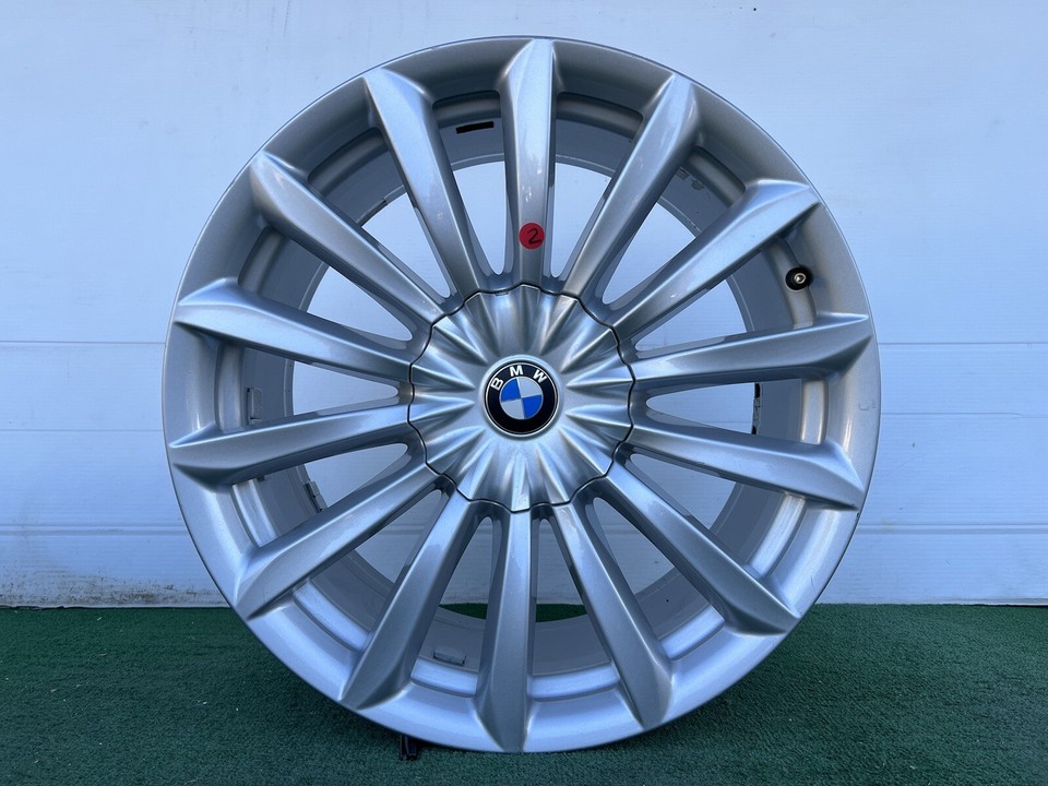 BMW 740I 745I 750I 760I 640I 745E 19" SILVER GENUINE FACTORY OEM WHEELS ...