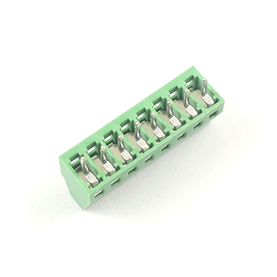 10Pcs 2.54mm 0.1" Universal 8 Pin 8 Poles PCB Screw Terminal Block ...