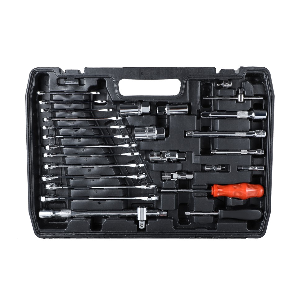 Professional 216 Pcs Socket Set 1/2" 3/8" 1/4" Ratchet Spanners Large ...
