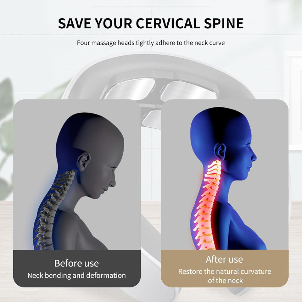 Neurotex Nacken Tragbares Elektrisches Massagegerät 11-In-1 ...