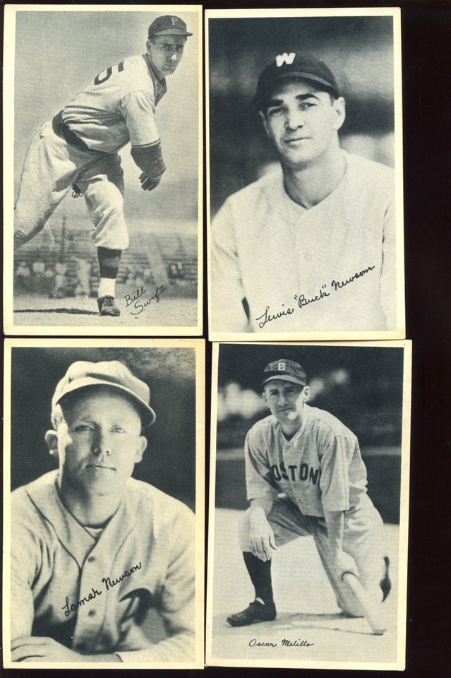 1936 National Chicle Fine Pen R313 Baseball Lot Starter Set 16 Differen ...