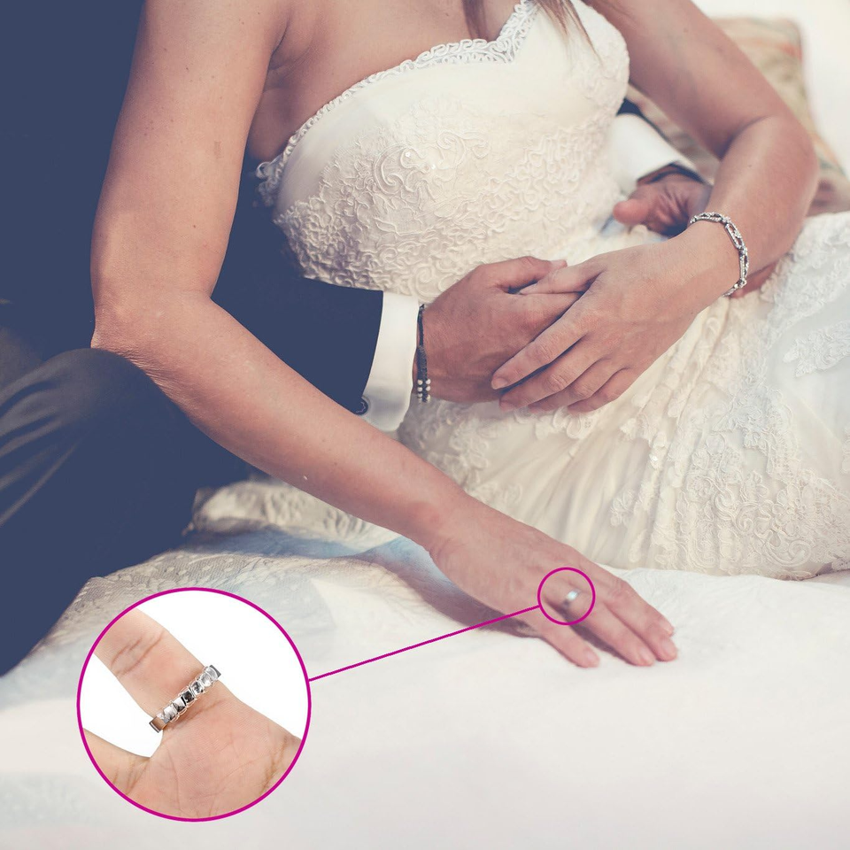 Invisible Ring Size Adjuster Silicone Spiral Reducer Transparent ...