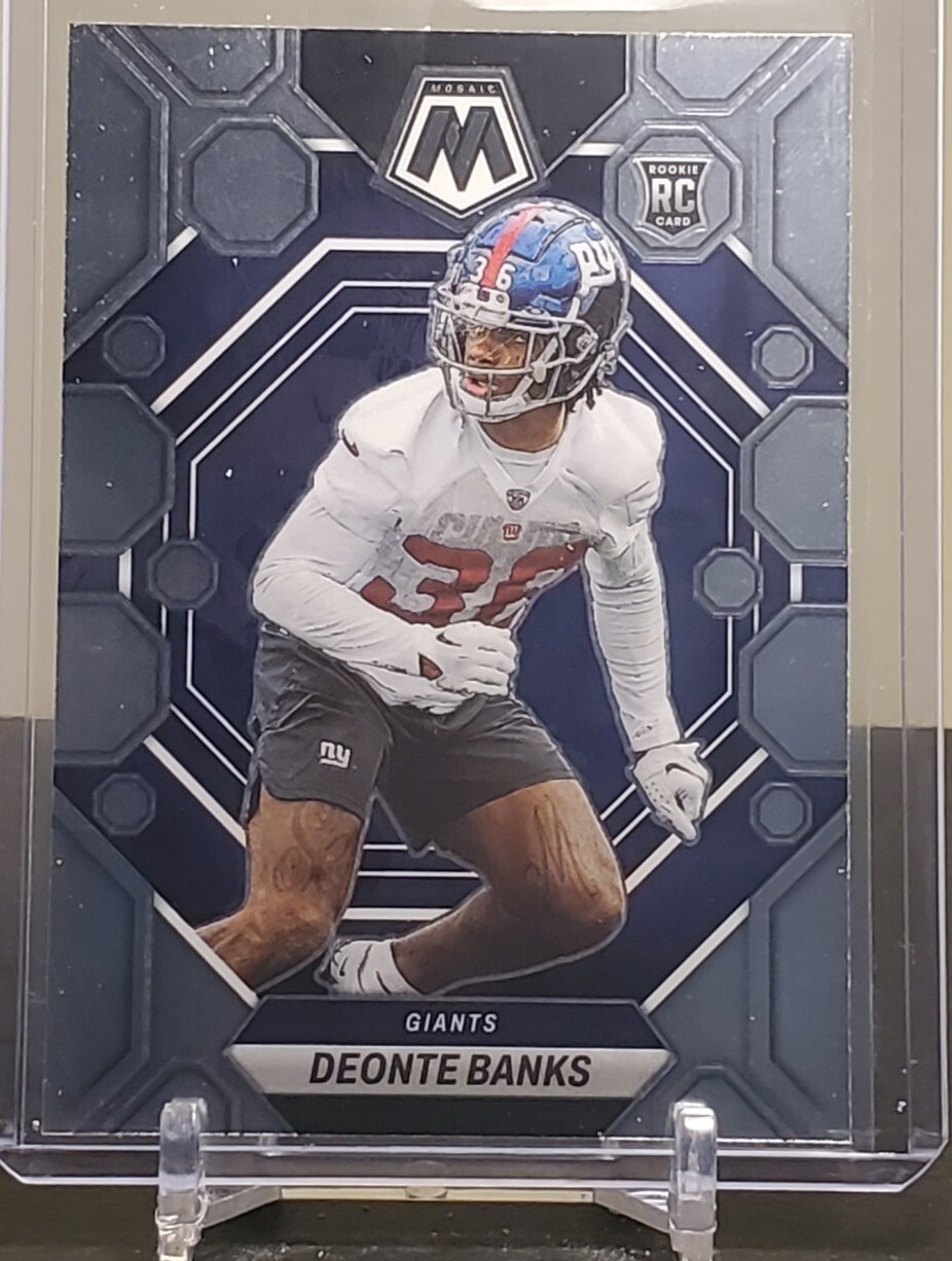 2023 Mosaic - DEONTA BANKS - Giants Rookie RC #309 | eBay