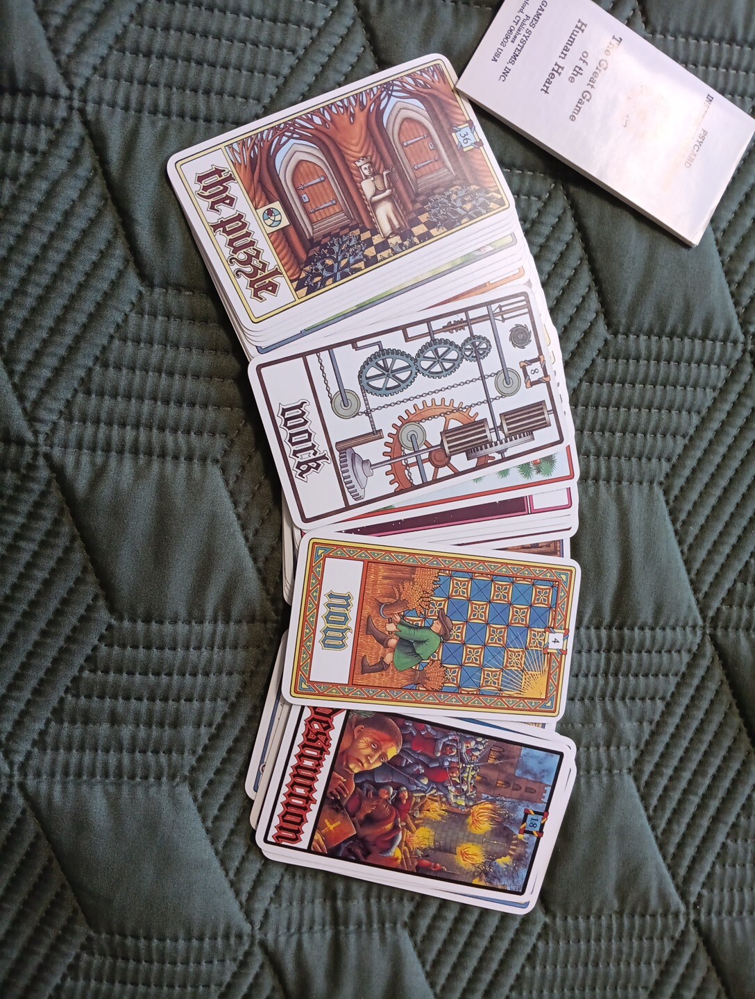 *RARE* Tarot Collection Psy Cards System (Deck) (Set - Book + 40 Cards ...