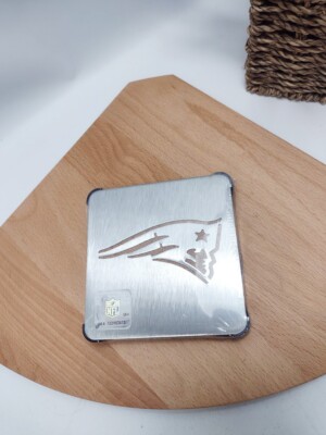 New England Patriots NFL Stainless Steel Coasters - Set of 4 | eBay