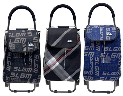 2-Wheel Shopping Cart Trolley Foldable rectangle Bags | eBay