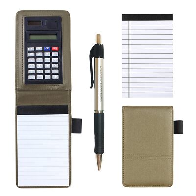 A7 Deluxe Leather Pocket Notebook Cover Jotter Organizer Memo Pad ...