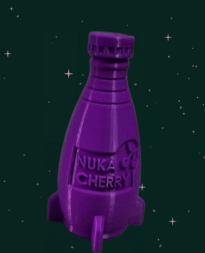Fall0ut 💥 Nuka-Cherry Cola Bottle + CAP 🚀 3D Print 🚀 Color Choice 🚀 ...