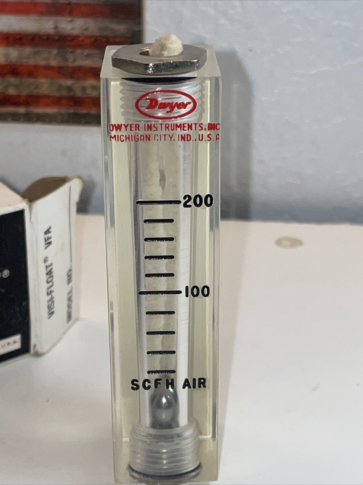 DWYER VISI-FLOAT FLOWMETER VFA-9-EC | eBay