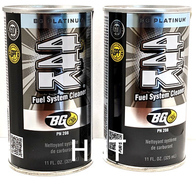 BG 44K PLATINUM New Fuel System Cleaner Additive 11oz. Can PN 208 2 ...