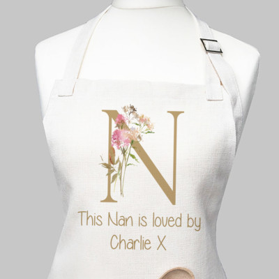 Personalised Nan is loved by Apron | eBay UK