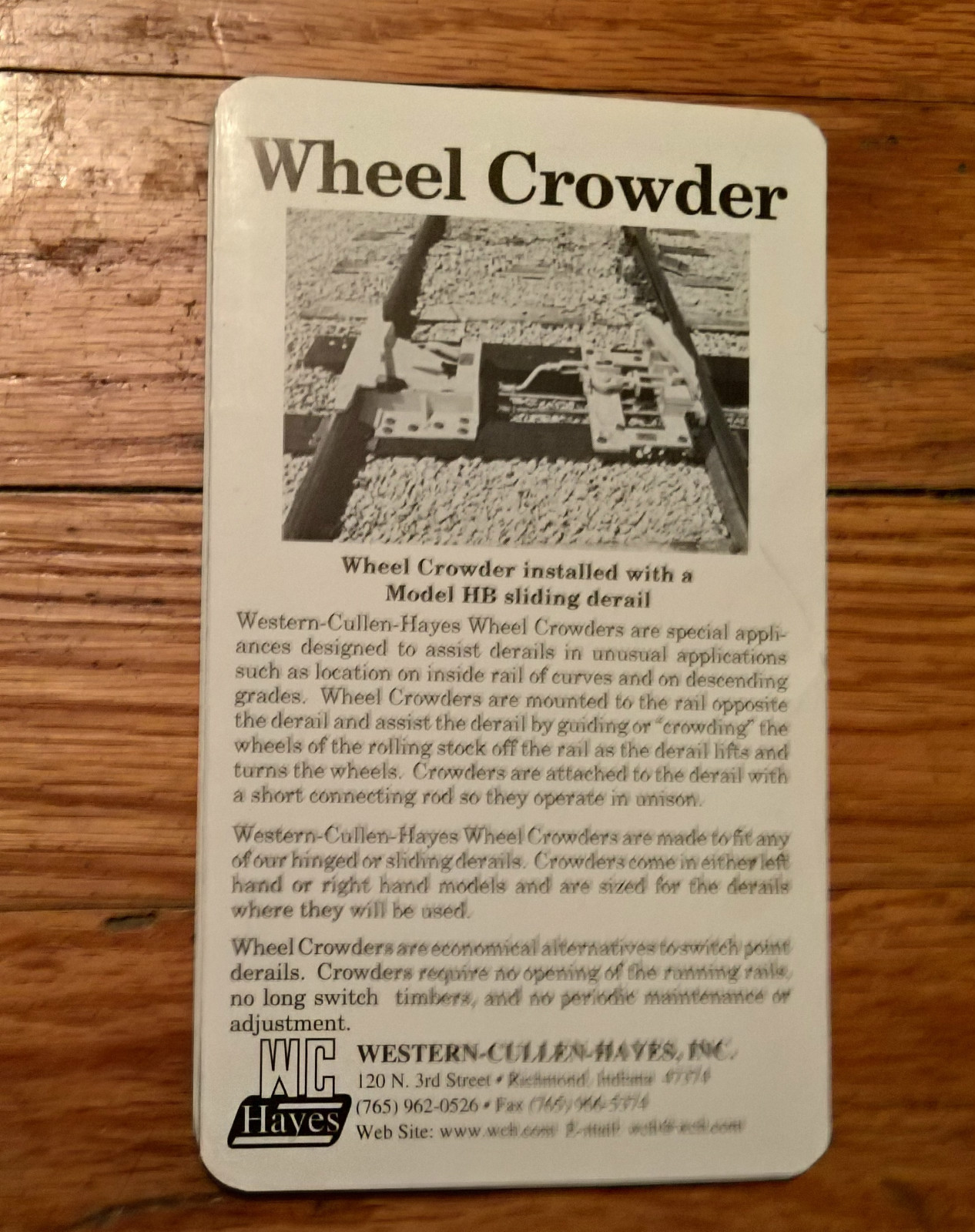 WESTERN -CULLEN- HAYES, INC.- WC Hayes Monthly Planning Schedule ...