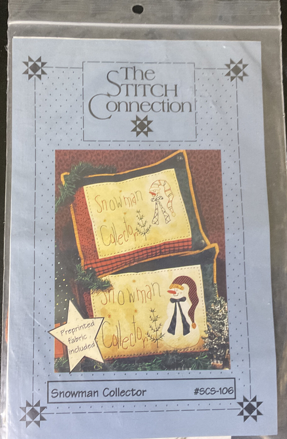 The Stitch Connection- Snowman Collector- #SCS-106- **PATTERN ONLY ...