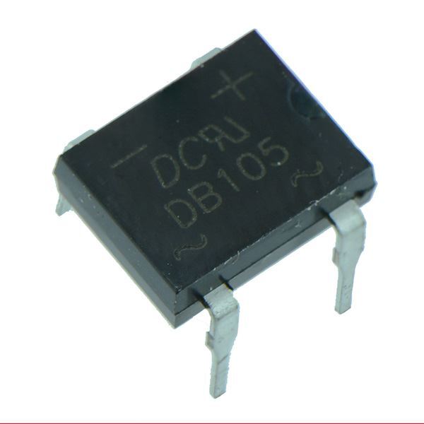 PCB Bridge Rectifier Diode 1A DIL-4 DB101 DB102 DB103 DB104 DB105 DB106 ...