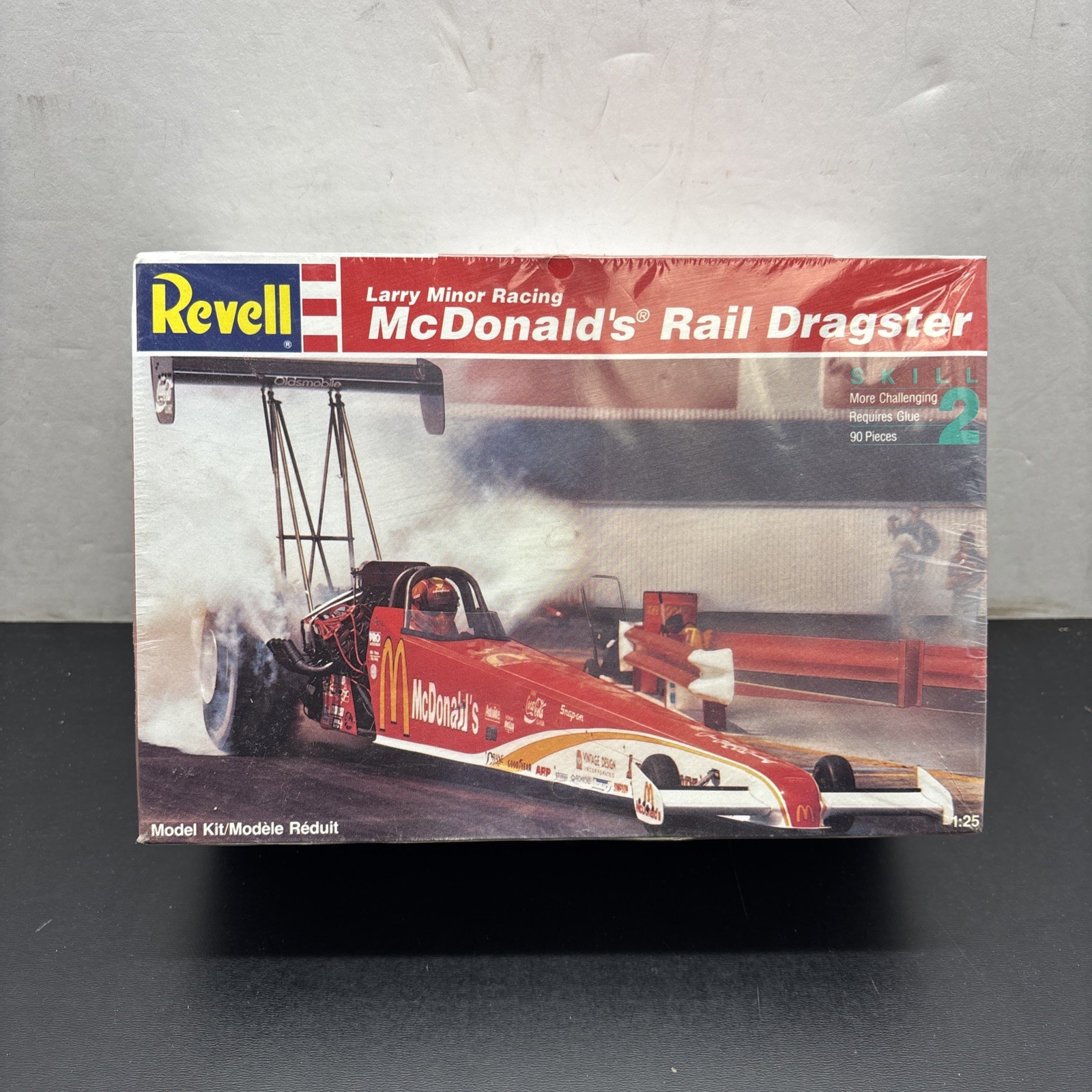 Revell Larry Minor Racing McDonald's Rail Dragster 1/25 Scale Model Kit ...