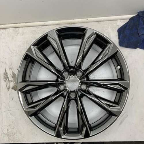 19x9.5 5x114.3 mm PVD Dark Chrome Wheel Rim LEXUS IS350 4261153690 ...