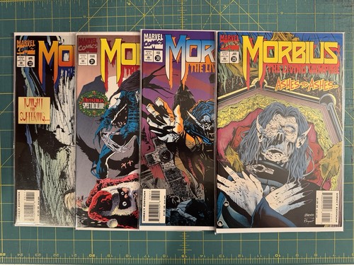 Morbius: The Living Vampire #1-32 Full Run + Stand, Plaque, Mini Figure ...