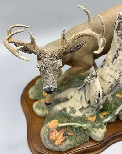 Danbury Mint One More Step Nick Bibby Deer Whitetail NO COA/STYROFOAM ...