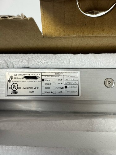 Assa Abloy Mag Lock 12/24 VDC R16759 | eBay