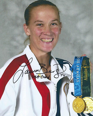 Team USA Womens LAURA BERG Signed Autographed Softball 8x10 Photo COA ...