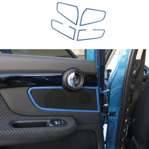 For Mini Cooper Countryman F60 Blue Carbon Fiber Inner Door Horn Frame ...