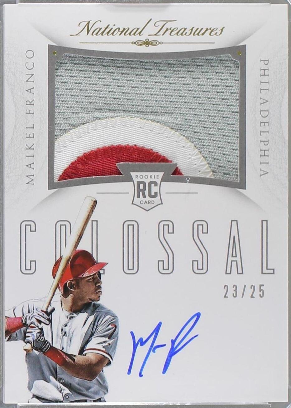 2015 Panini National Treasures - Rookie Colossal Signatures Maikel ...
