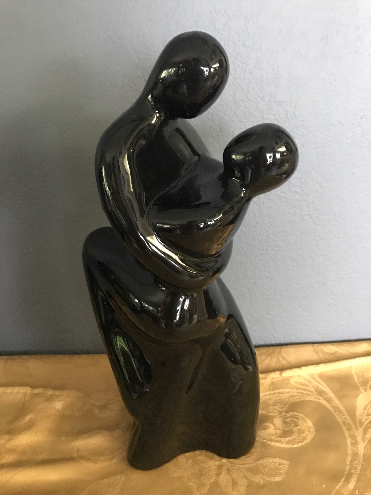 Set of 3 HAEGER Pottery Two #302 (Black &white) and one #308 Black ...