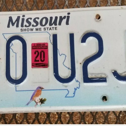 MORE BONO U2 JUSTICE USA MO MBO-U2J License plate for display/BIG U2 LP ...