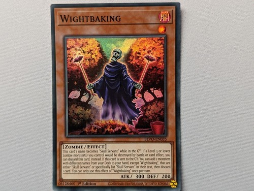BLVO-EN035 Wightbaking Super Rare 1st Edition YuGiOh Card NM/LP | eBay