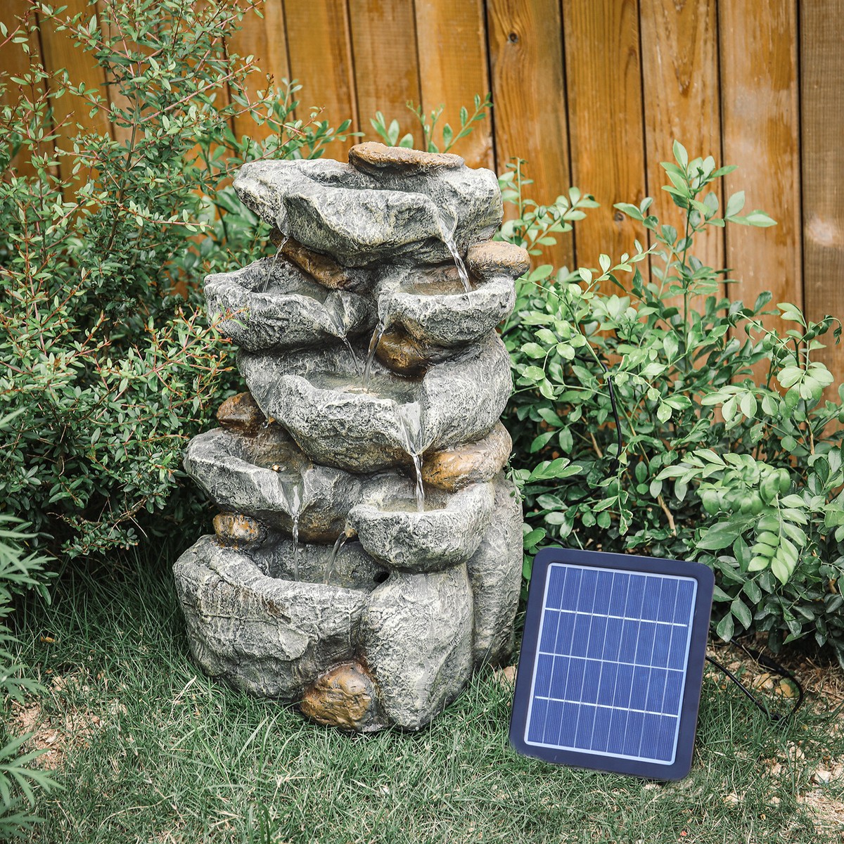 Large Outdoor Rock Water Fountain 564 Large Rock Fountain – Florence