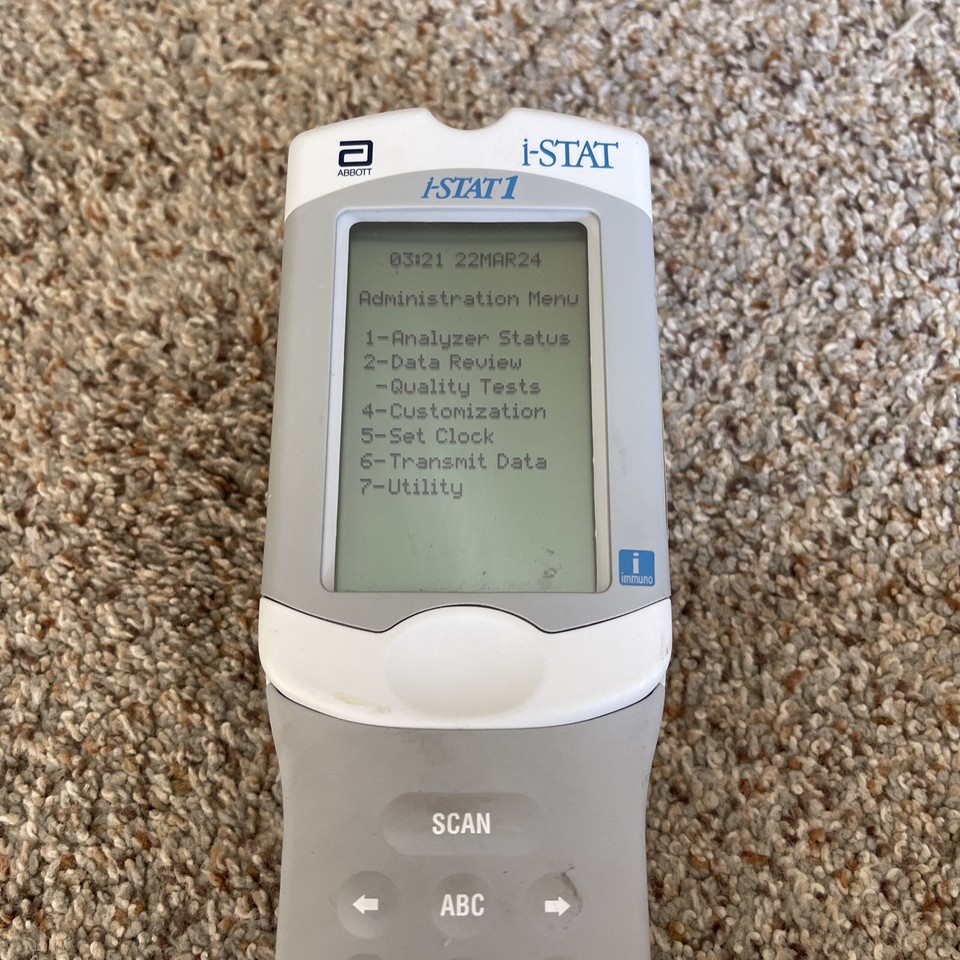 Abbott i-STAT 1 300-G Wireless Hematology Handheld Analyzer System ...