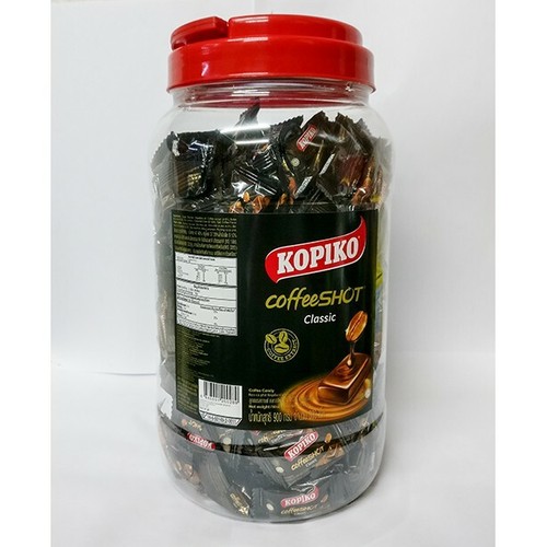 Kopiko Real Coffee Candy in 1 Jar 900g 28.2 Oz Bulk 300 pcs Halal Ori ...