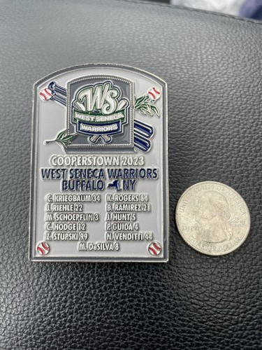 Cooperstown Dreams Park 2023 West Seneca Warriors Plaque Pin | eBay