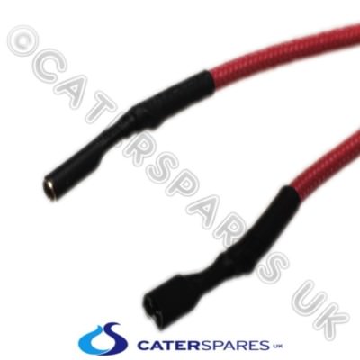 HT WIRE CABLE LEAD FOR SPARK BUTTON SWITCH 2.8MM SPADE & PIN ENDS 700mm ...