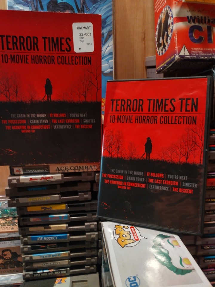 TERROR TIMES TEN 10 MOVIE HORROR COLLECTION (DVD, 2021) | eBay