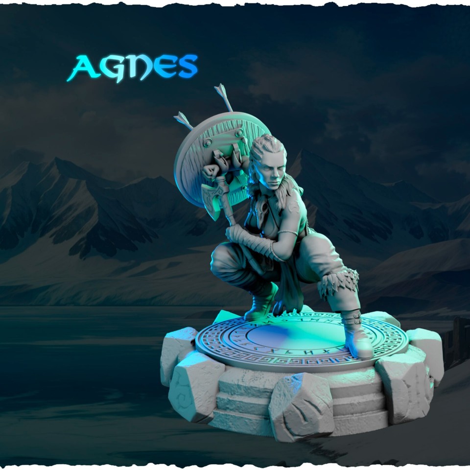 Lady Agnes | Ladies of the North | D&D Miniature | 75mm | eBay