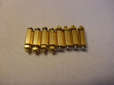 Male to Female Standoffs for Raspberry Pi M2.5 x 11mm + 5mm Brass ...