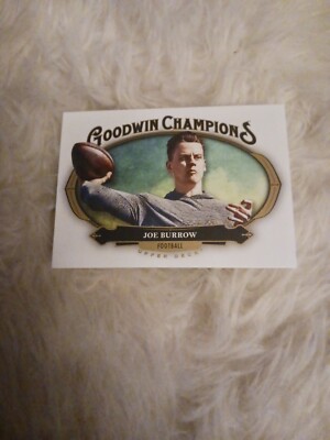 2020 Upper Deck GOODWIN CHAMPIONS Joe Burrow RC #91 | eBay