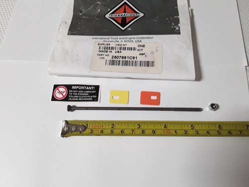 International Navistar Manual Tilt Lever Rod Kit And Lock Nut ...