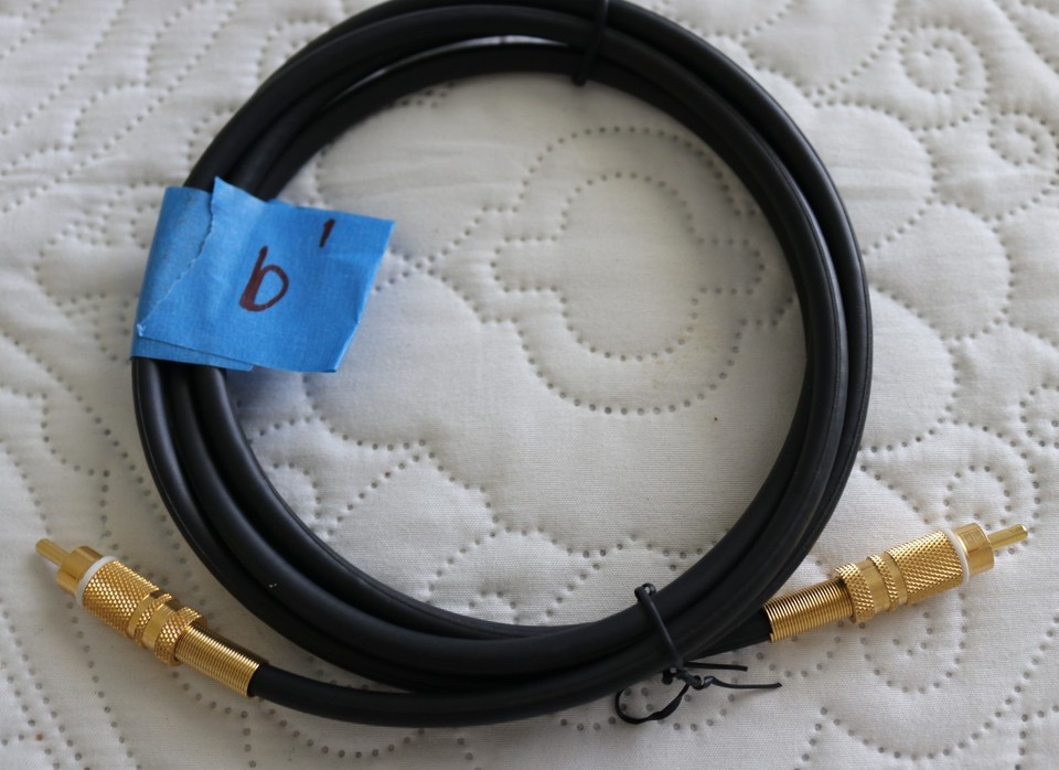 Video Cables with Gold Colored Connectors - 11' Long | eBay