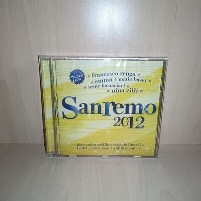 Sanremo 2012 (Renga, Emma, Matia Bazar, ...) CD new sealed / nuovo ...