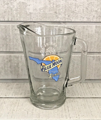 BLUE MOON Brewing Co. Heavy Duty 64 Oz. Beer Pitcher w/ Handle ~ NEW ...