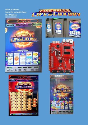 LIFE OF LUXURY 2 IN 1 PCB GAME BOARD FIRELINK slot machine HET | eBay