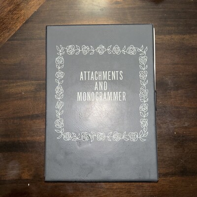 Attachments And Monogrammer | eBay