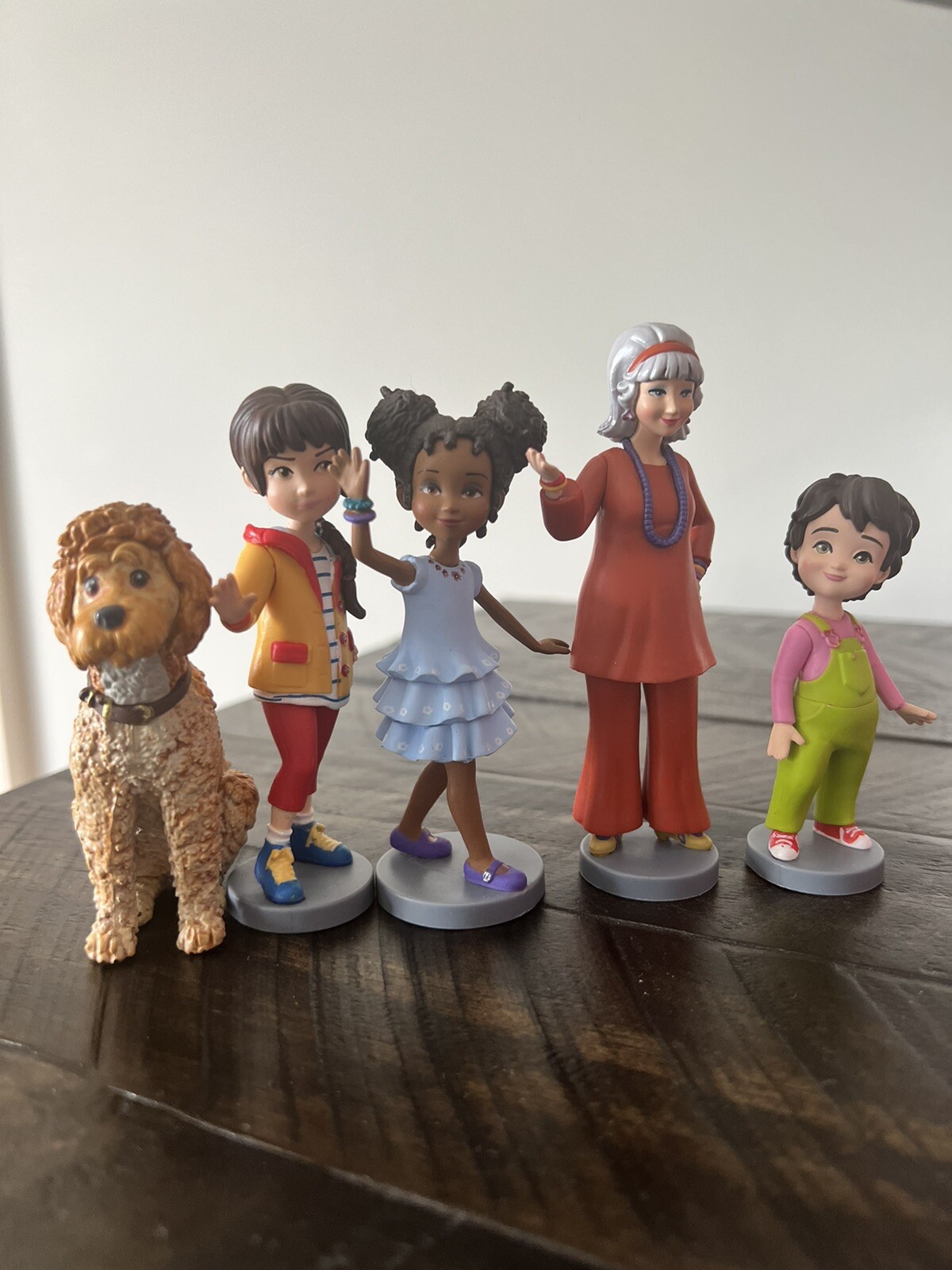 5 Disney Fancy Nancy Girl PVC Figure Cake Toppers Toy Figurines, 3- 3.5 ...