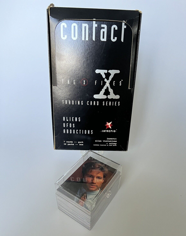 1996 Intrepid The X-Files: Contact Complete Card Set + Partial Set ...
