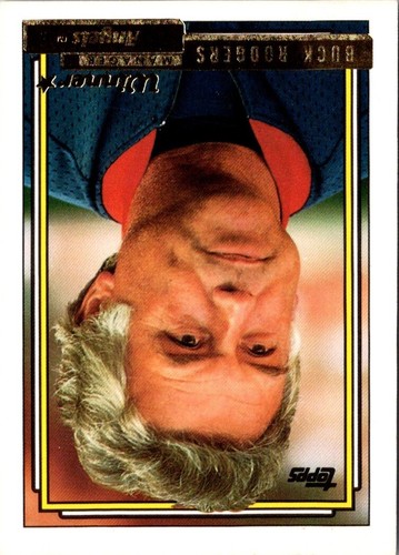 1992 Topps Buck Rodgers #21 California Angels Baseball Card | eBay